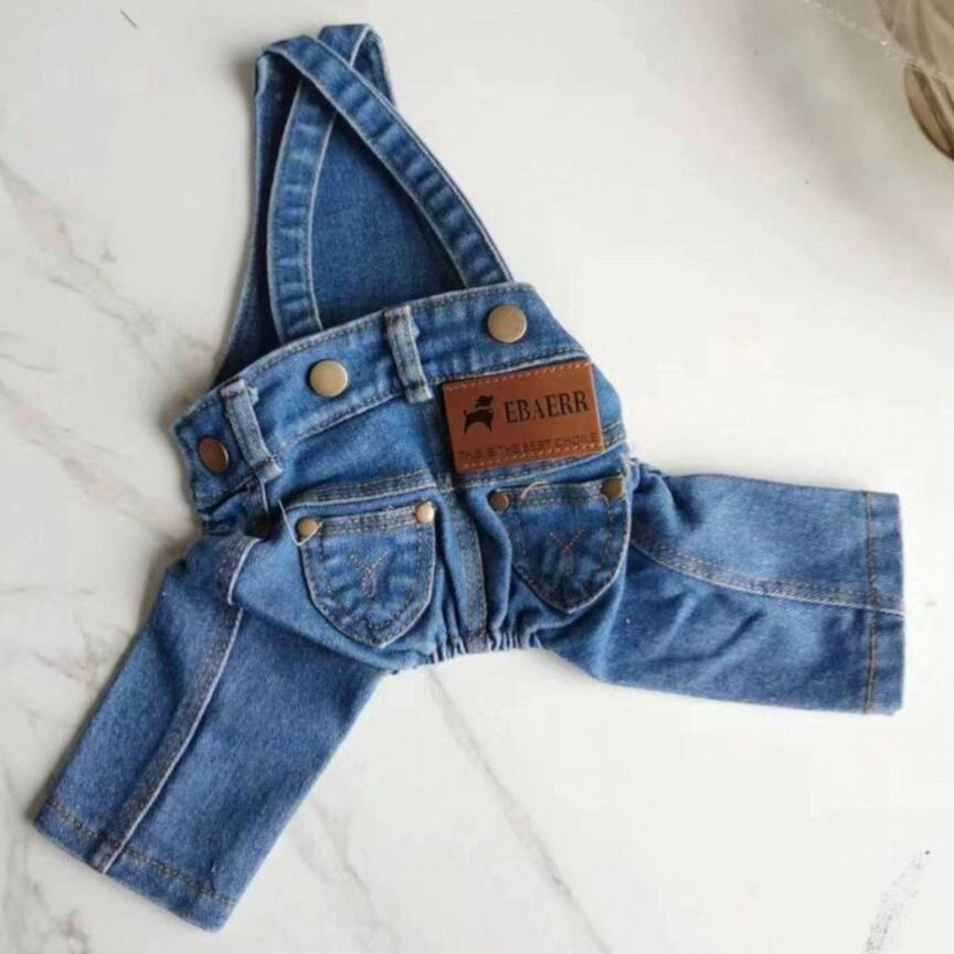 Джинсы - S; M; L; XL - одежда для собак