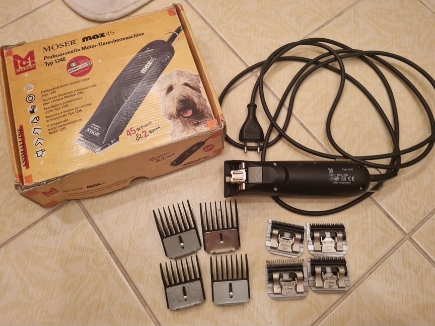 Машинка для стрижки животных moser max 45