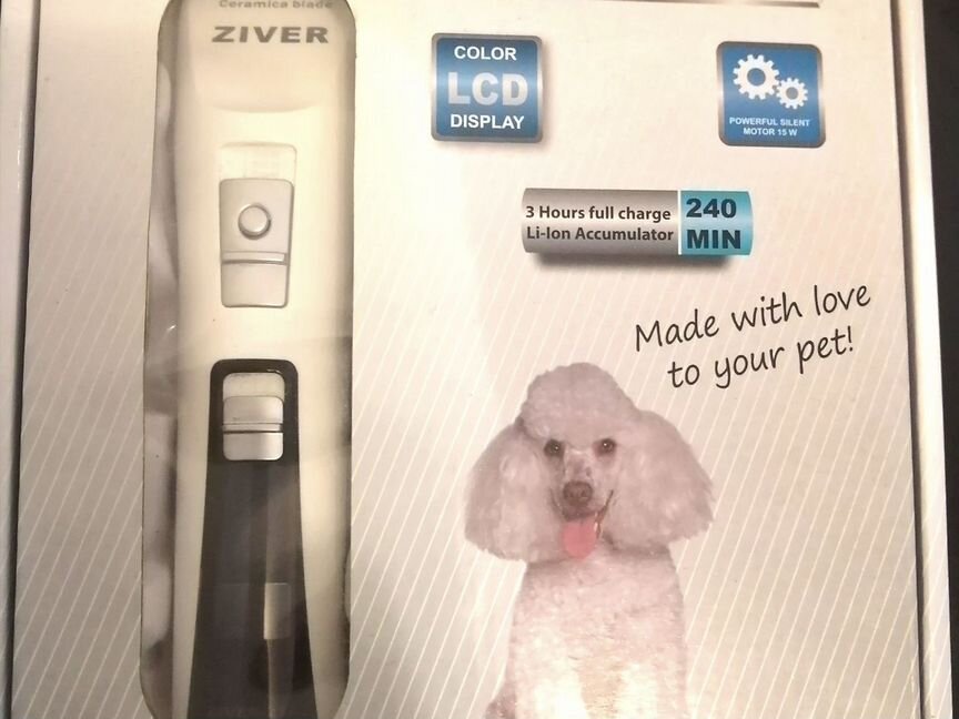 Машинка для стрижки животных Ziver 212