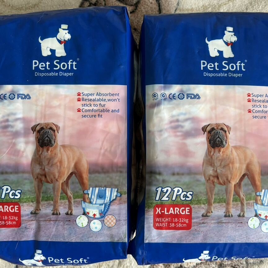 Подгузники для собак