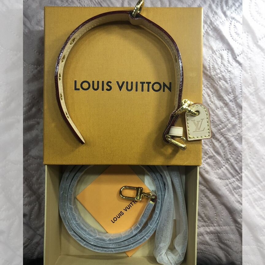 Ошейник и поводок для собак louis vuitton