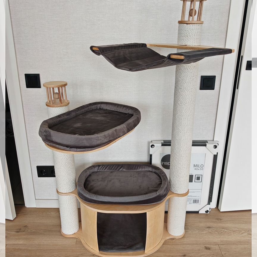 Комплекс для кошек когтеточка Mysnoopy good-2