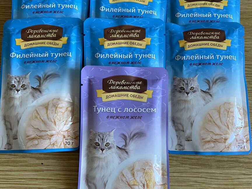 Влажный корм для кошек "Деревенские лакомства"