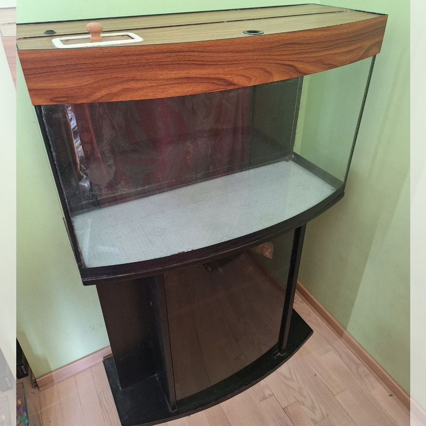 Аквариум с тумбой бу 120литров