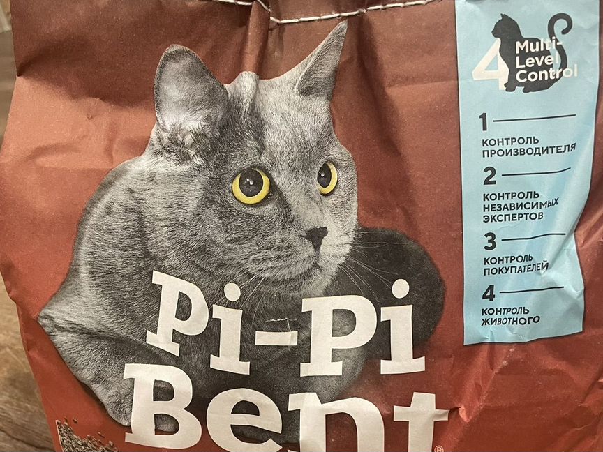 Наполнитель для кошачьего туалета Pi-pi bent