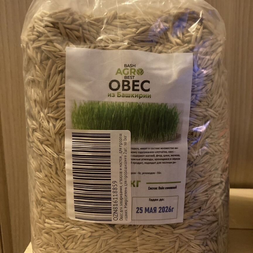 Овес из Башкирии