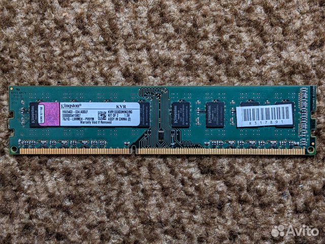 Оперативная память Kingston Ddr3 4gb купить в Москве Электроника Авито