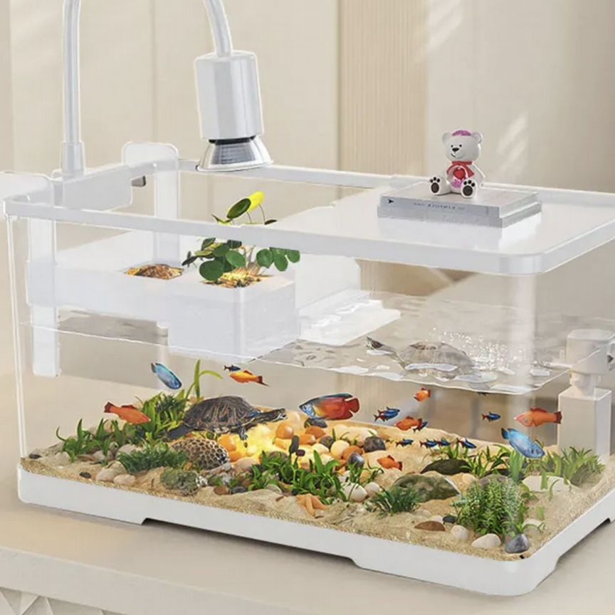 Аквариум для черепах и рыбок