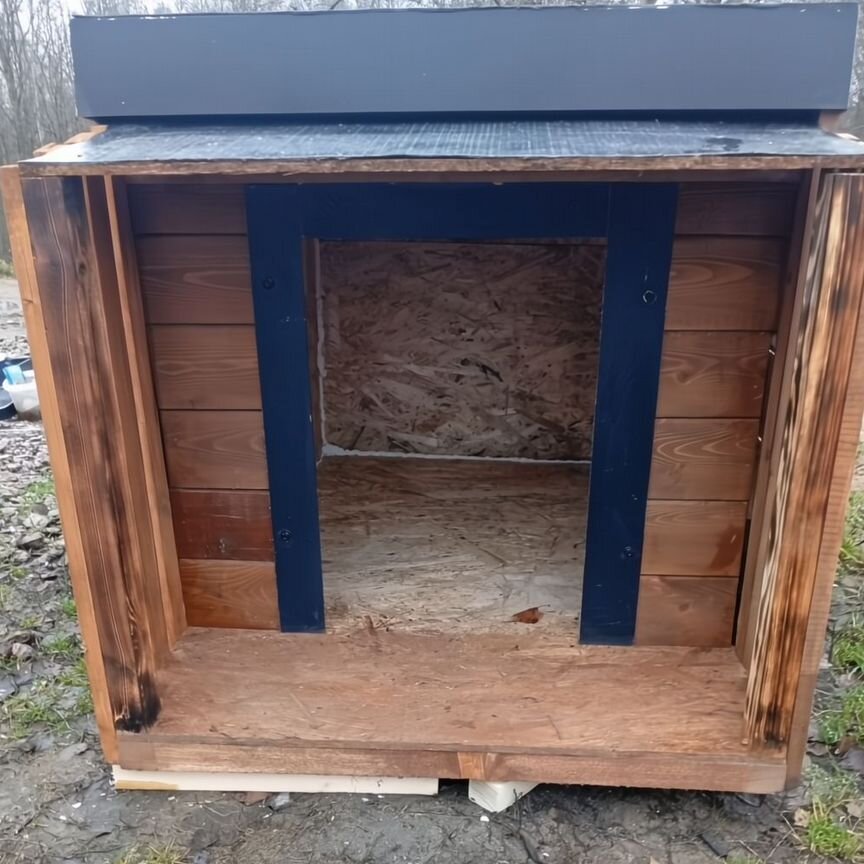 Будка для собаки утепленная