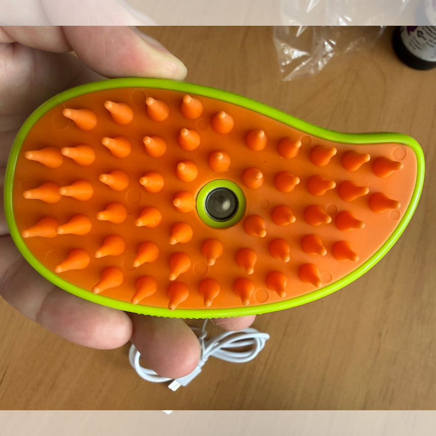 Паровая USB щетка для кошек и собак