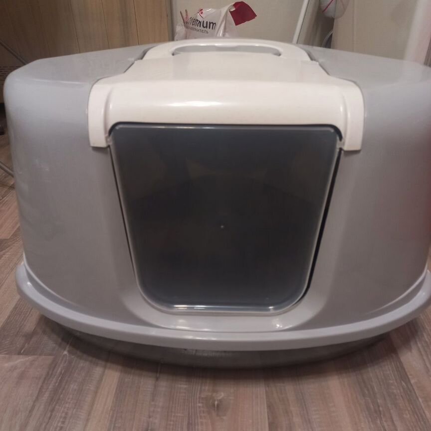 Закрытый лоток для кошек большой