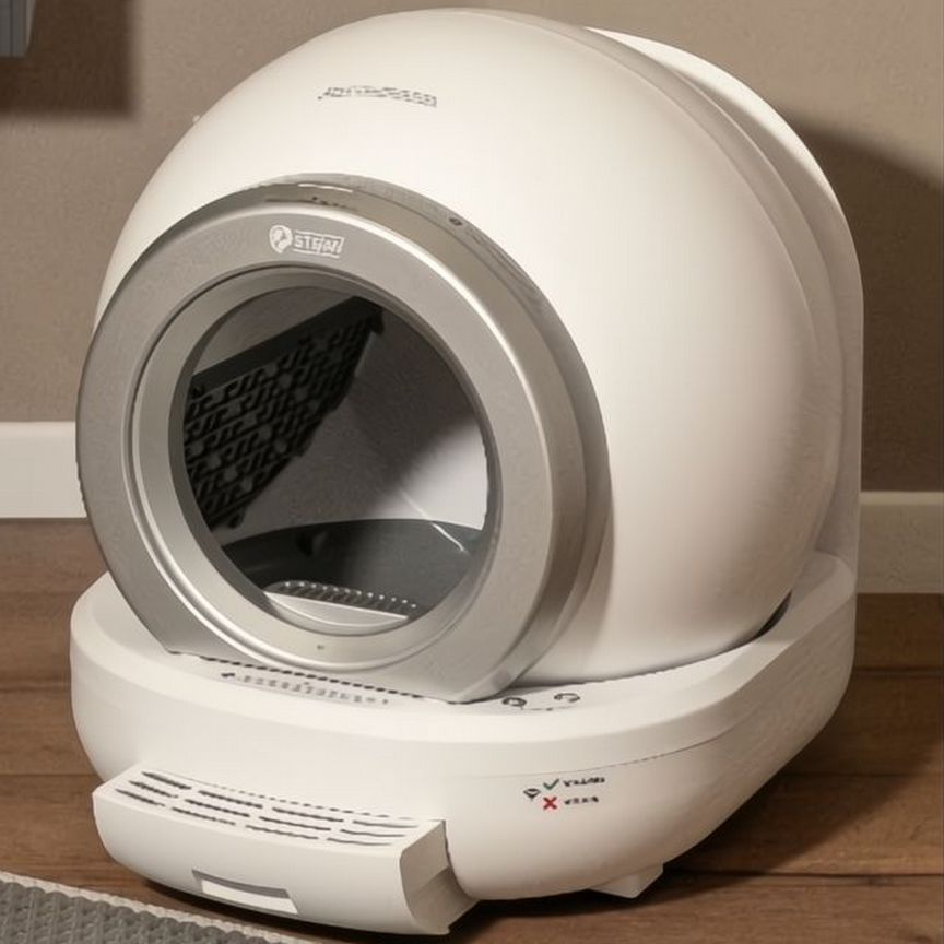 Умный самоочищающийся туалет лоток для кошек