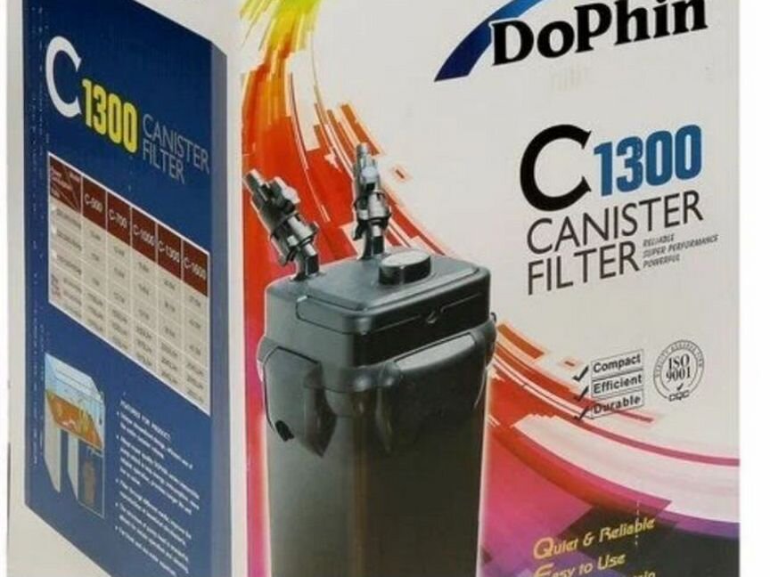 Внешний фильтр Dophin C-1300 (KW), С- 1600;