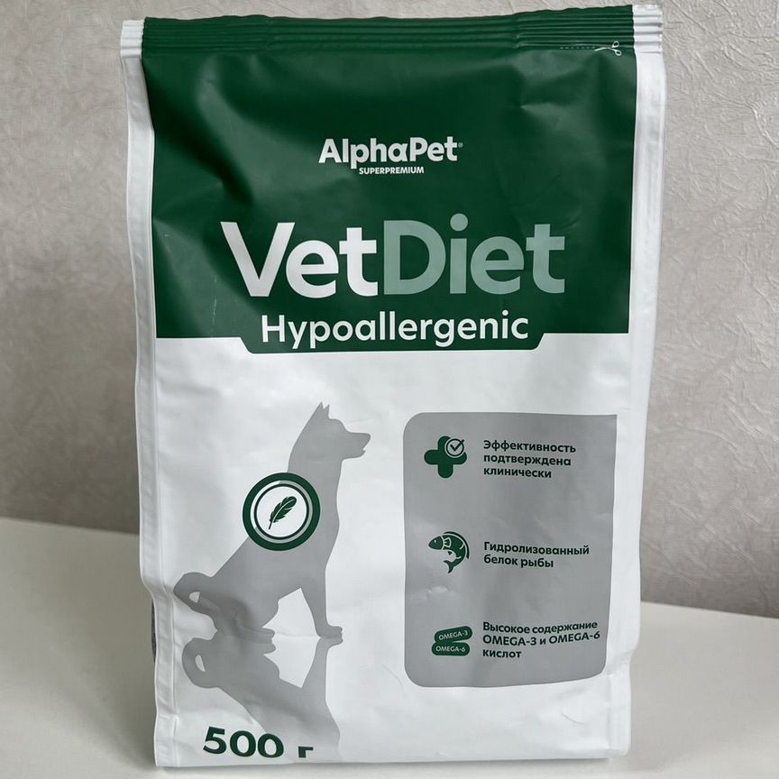Alphapet VET diet для собак 0,5 кг