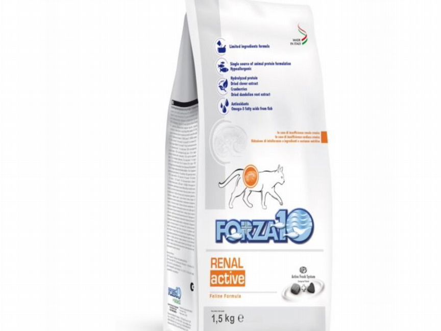 Forza10 для кошек, с рыбой 1,5кг