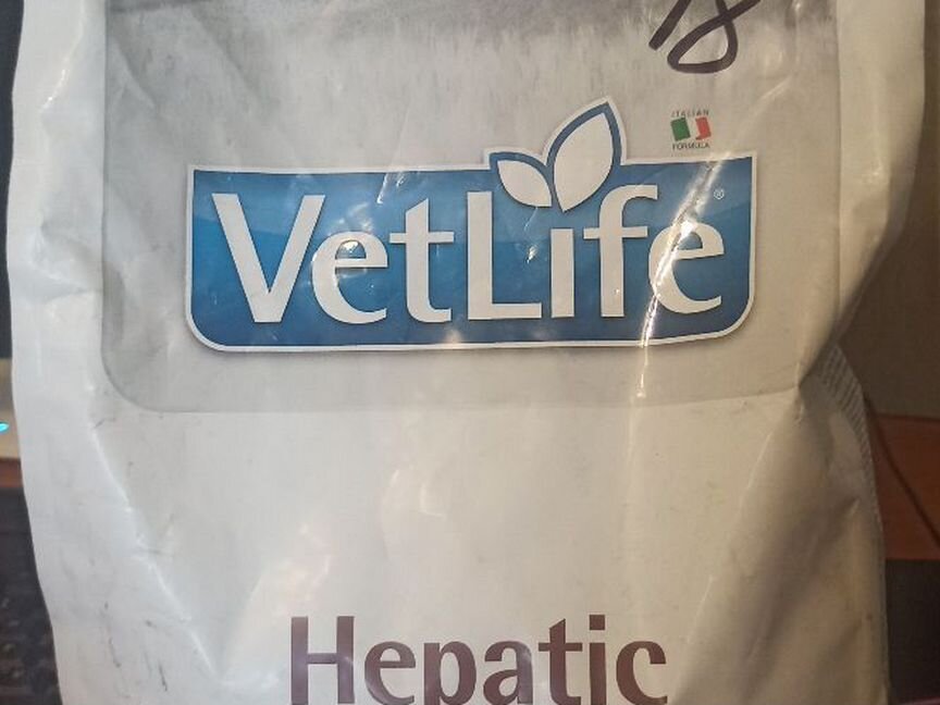 Корм для кошек farmina vetlife hepatic 2 кг