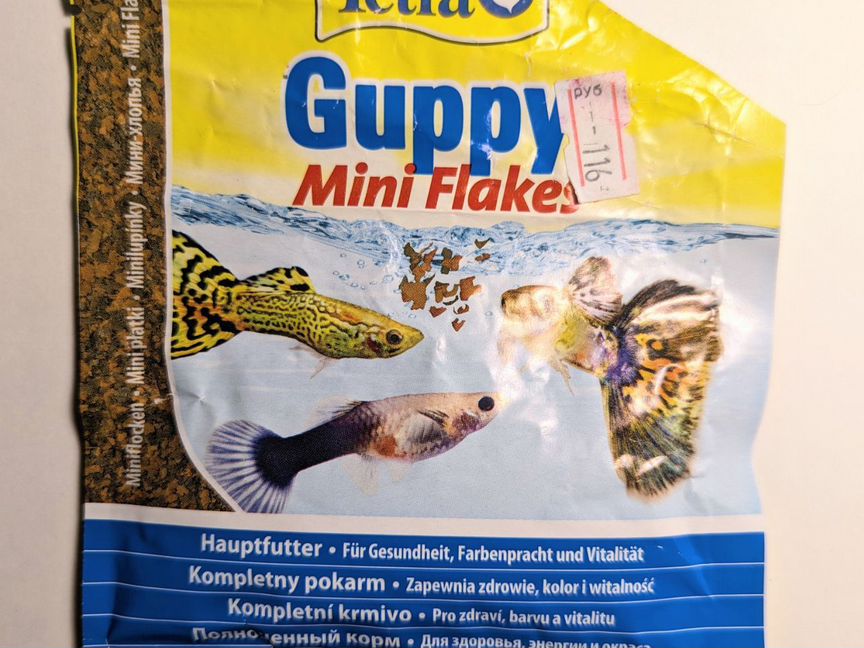 Корм Tetra Guppy Mini Flakes