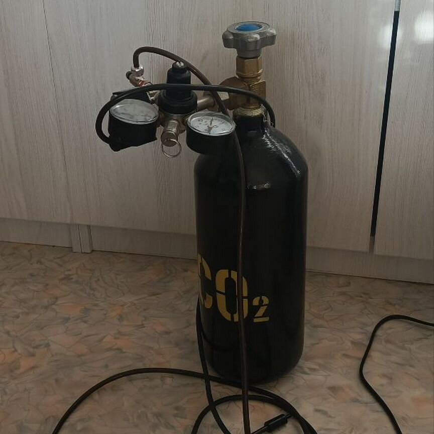 Балон co2 для аквариума