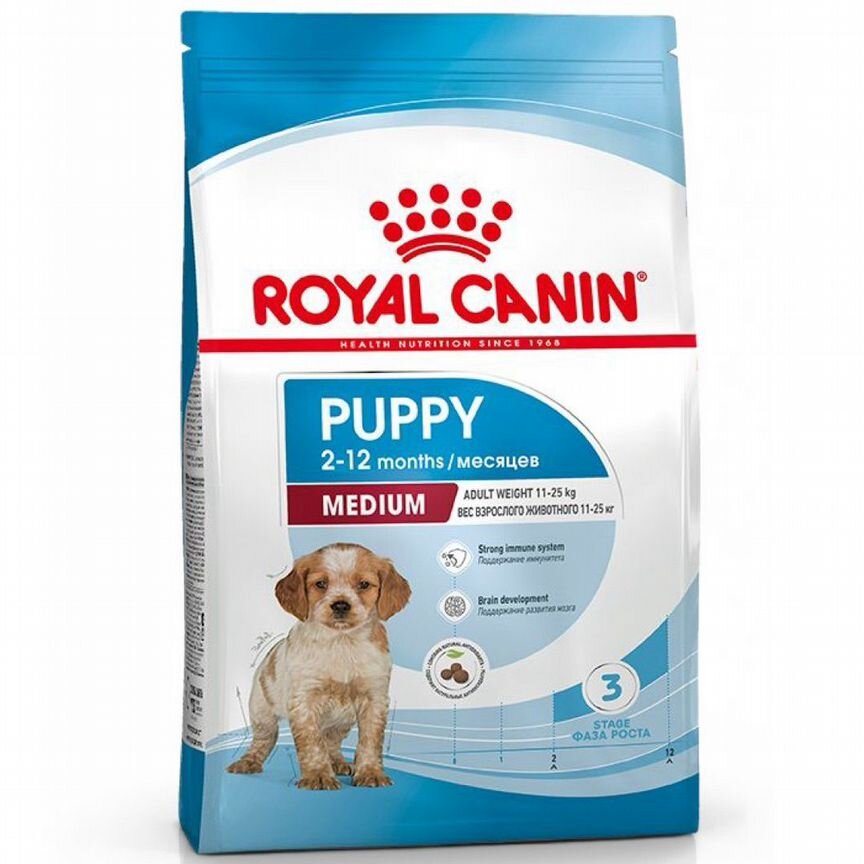 Корм для щенков royal canin 3 кг