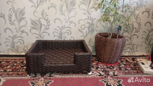Лежанка для животных из искусственного ротанга купить в Белгороде ...