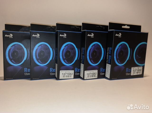 Вентилятор Aerocool Rev Blue купить в Москве | Электроника | Авито