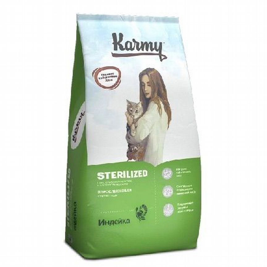 Корм Карми для кошек 10кг