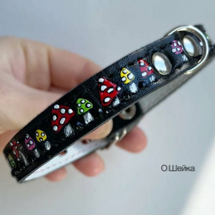 Ошейник для собак ручной работы