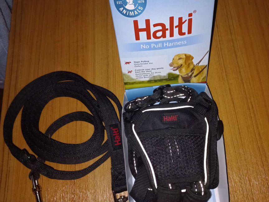 Halti шлейка и поводок перестежка