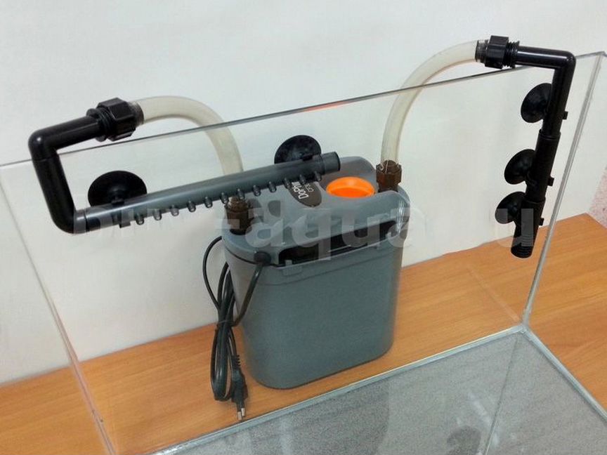 Внешний фильтр для мини аквариума