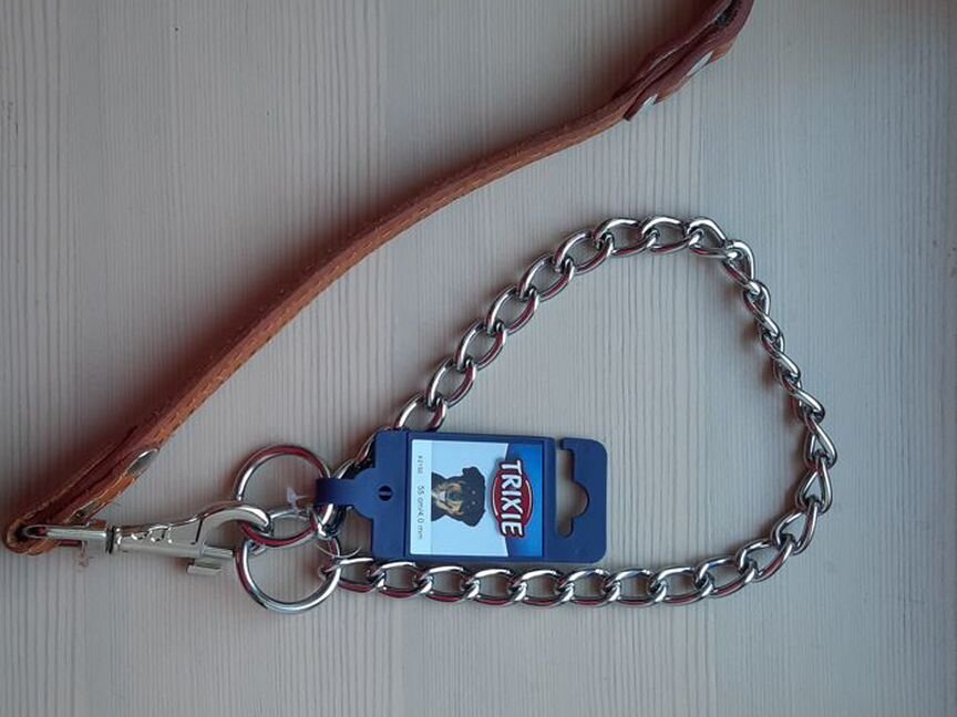 Поводок с ошейником удавкой trixie