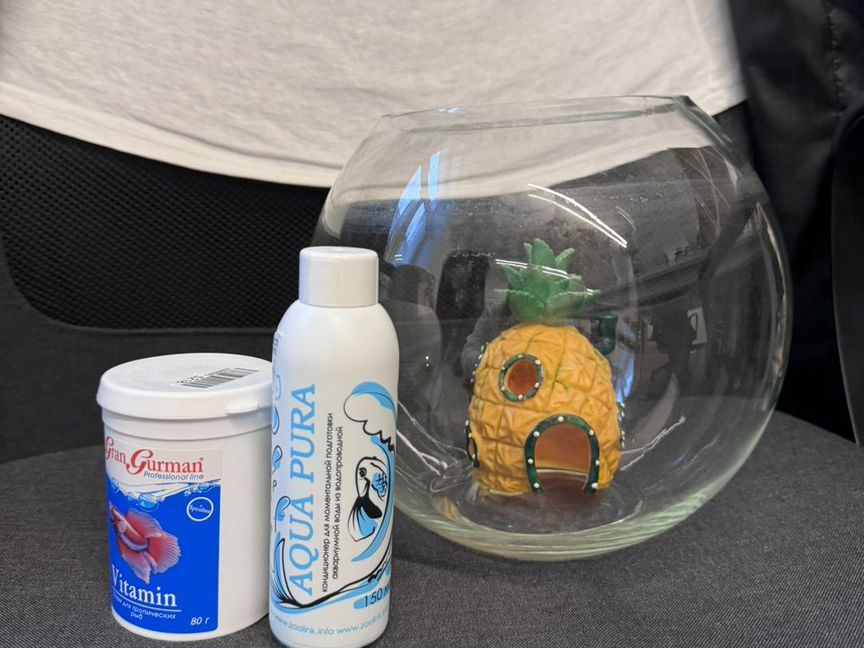 Аквариум круглый 5Л