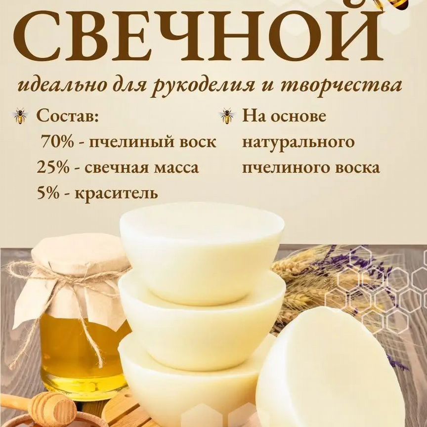 Воск для свечей оптом