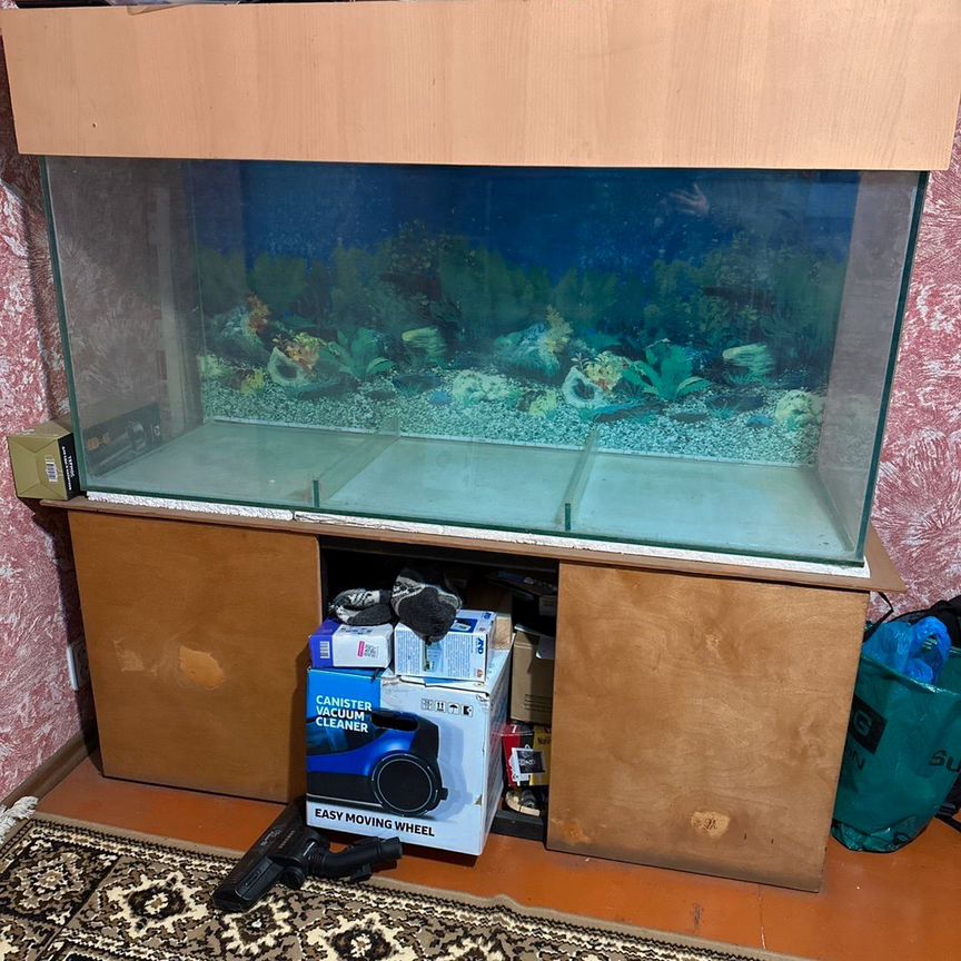 Аквариум с тумбой 420 литров