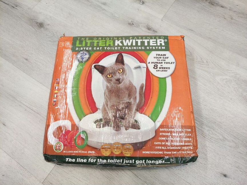 Litter Kwitter - Литер Квитер приучение к унитазу