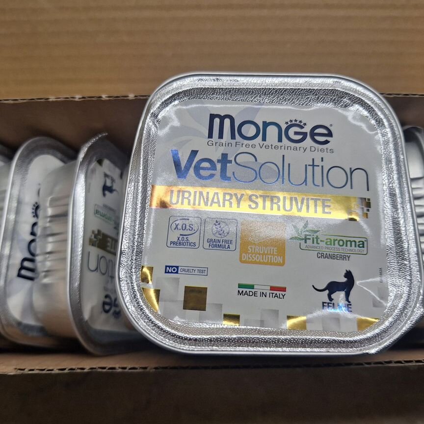 Monge urinary struvite влажный корм 1уп.(12шт)