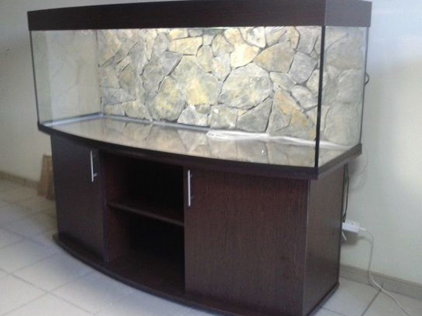 Аквариум500"Vision" фон из настоящего Камня, биоф