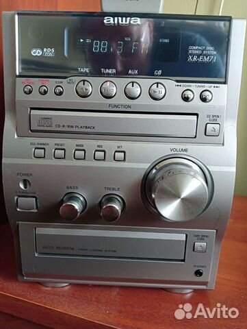 Музыкальный центр aiwa XR-EM71 купить в Москве | Электроника | Авито