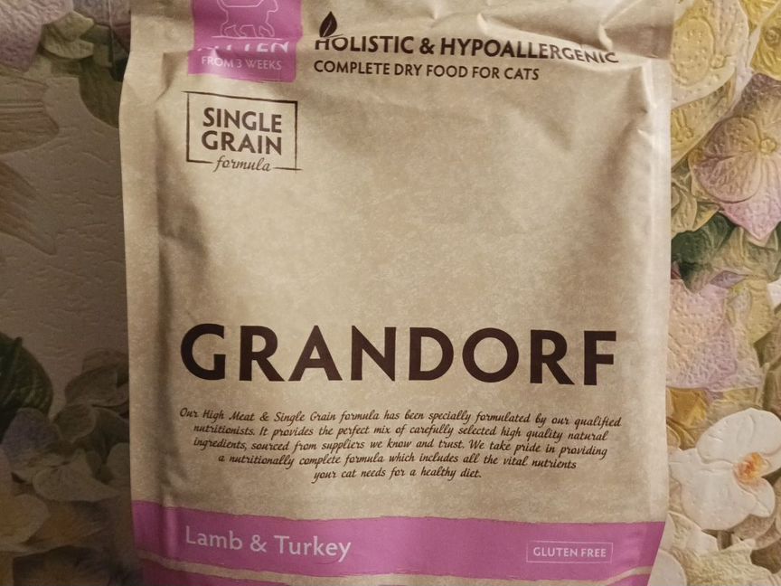 Сухой кошачий корм Grandorf