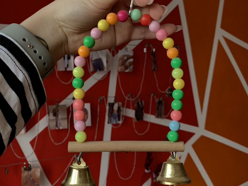 Качель для птицы