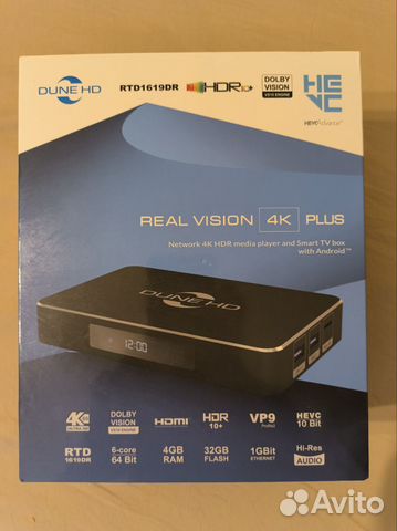 Медиаплеер Dune HD Real Vision 4K Plus купить в Москве | Электроника ...