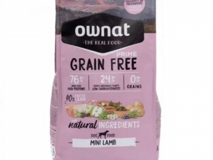 Grain free prime сухой корм для собак