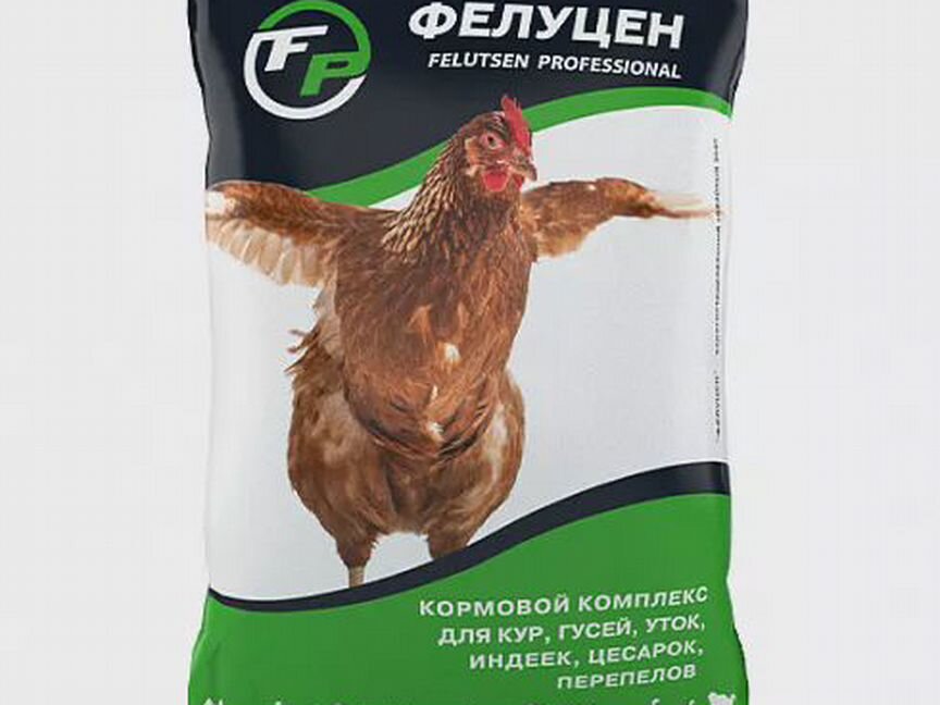 Фелуцен П2 для с/х птицы, порошок, 1 кг