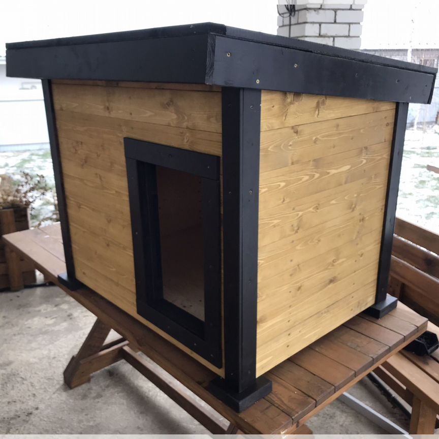 Будка для собаки утепленная