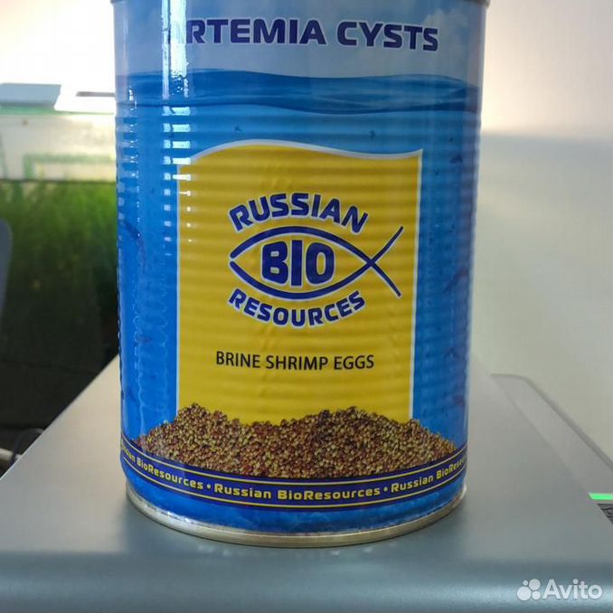 Цисты (яйца) Артемии с активатором