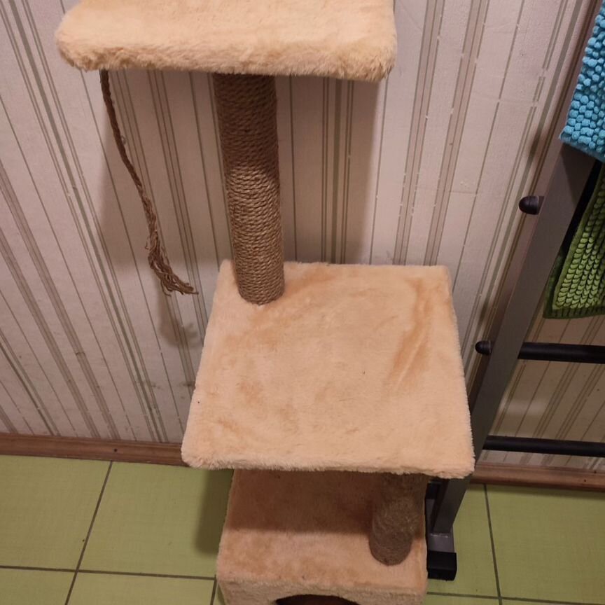 Когтеточка домик для кошки