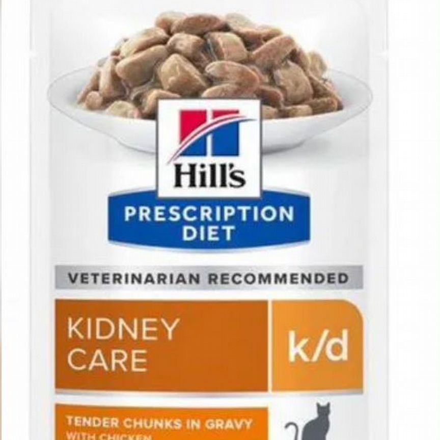 Hill’s Prescription Diet k/d Kidney Care Курица 12