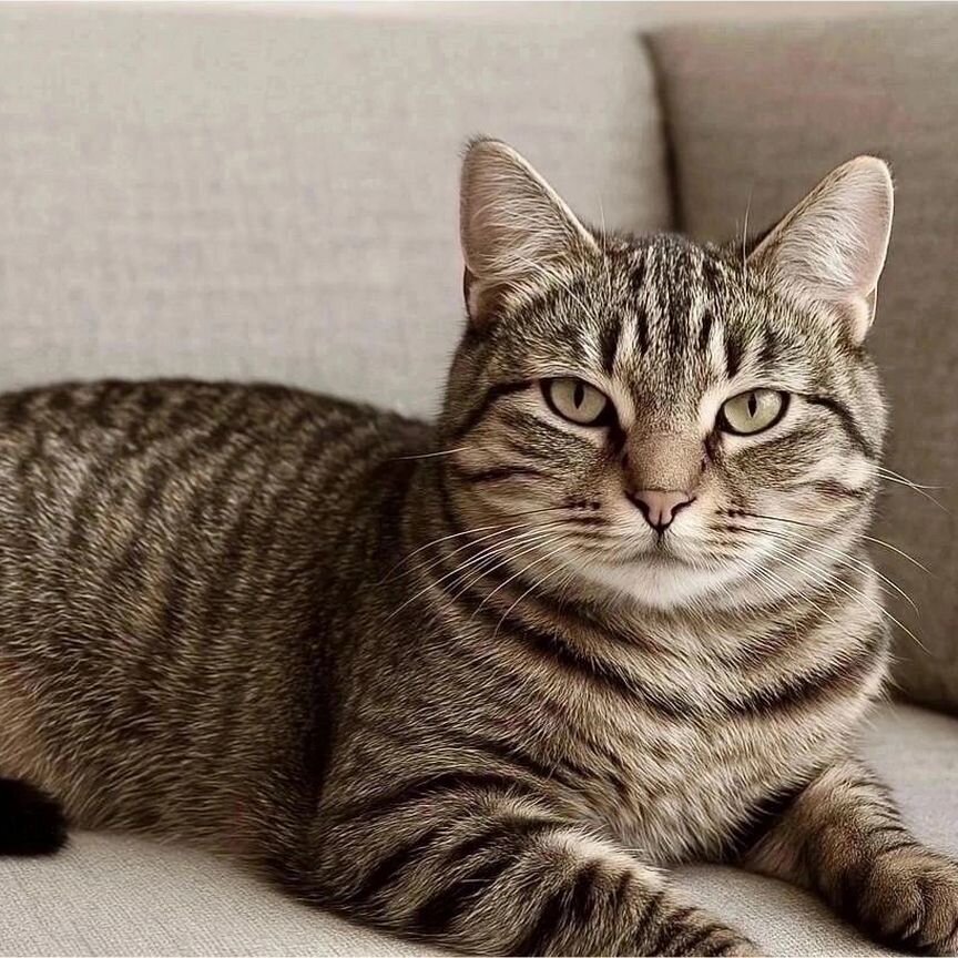 Котик из приюта