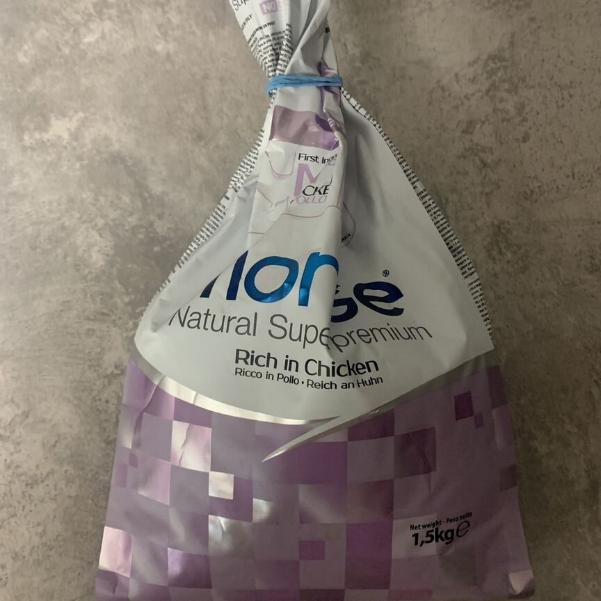 Корм Monge с курой для стерилизованных, 1,2-1,35кг