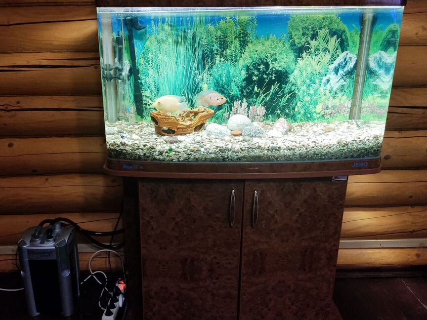 Аквариум Jebo R390kg с тумбой