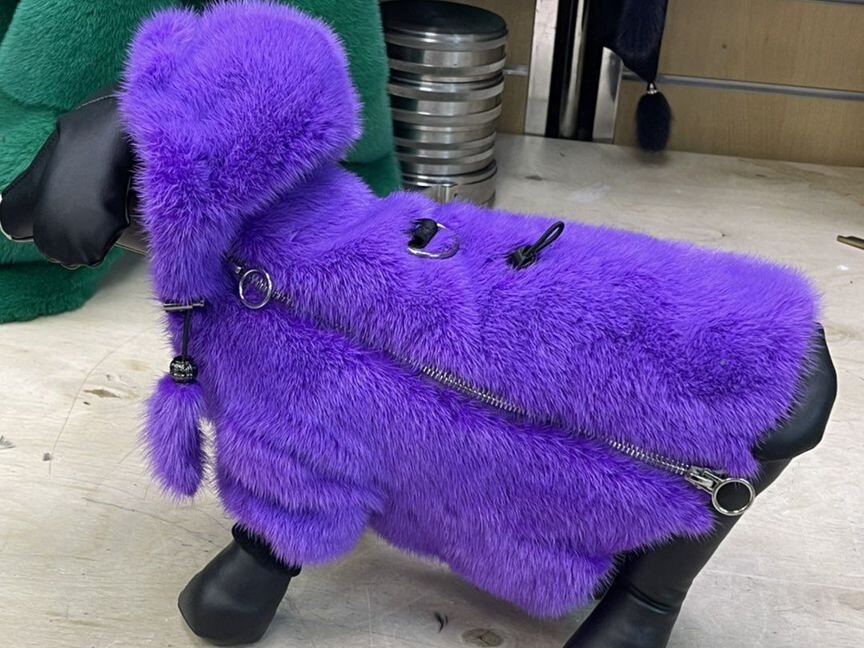 Шубка для собаки норковая